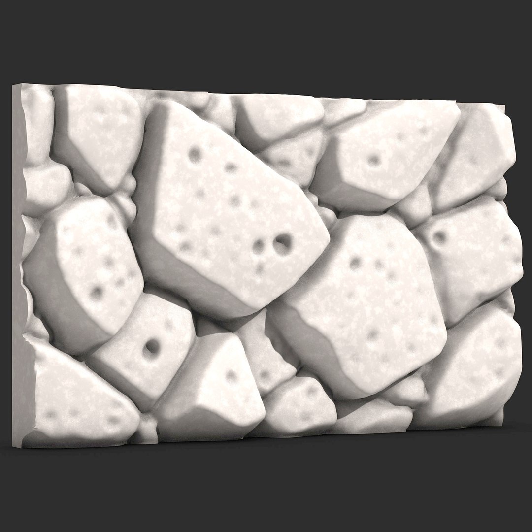 Stone Wall 016 3D Model - TurboSquid 2301736
