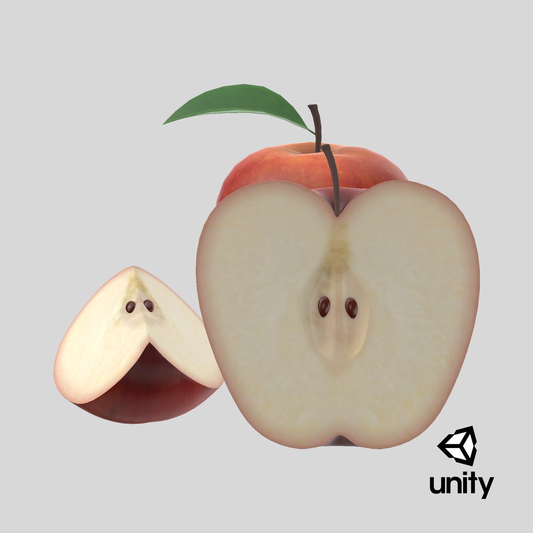 3D Apple Set 01 - TurboSquid 2213006