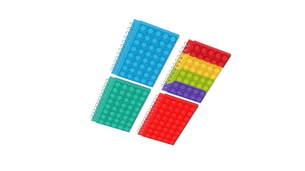 Notebook Pop It Fidget Toys Set 3D model - TurboSquid 1804942