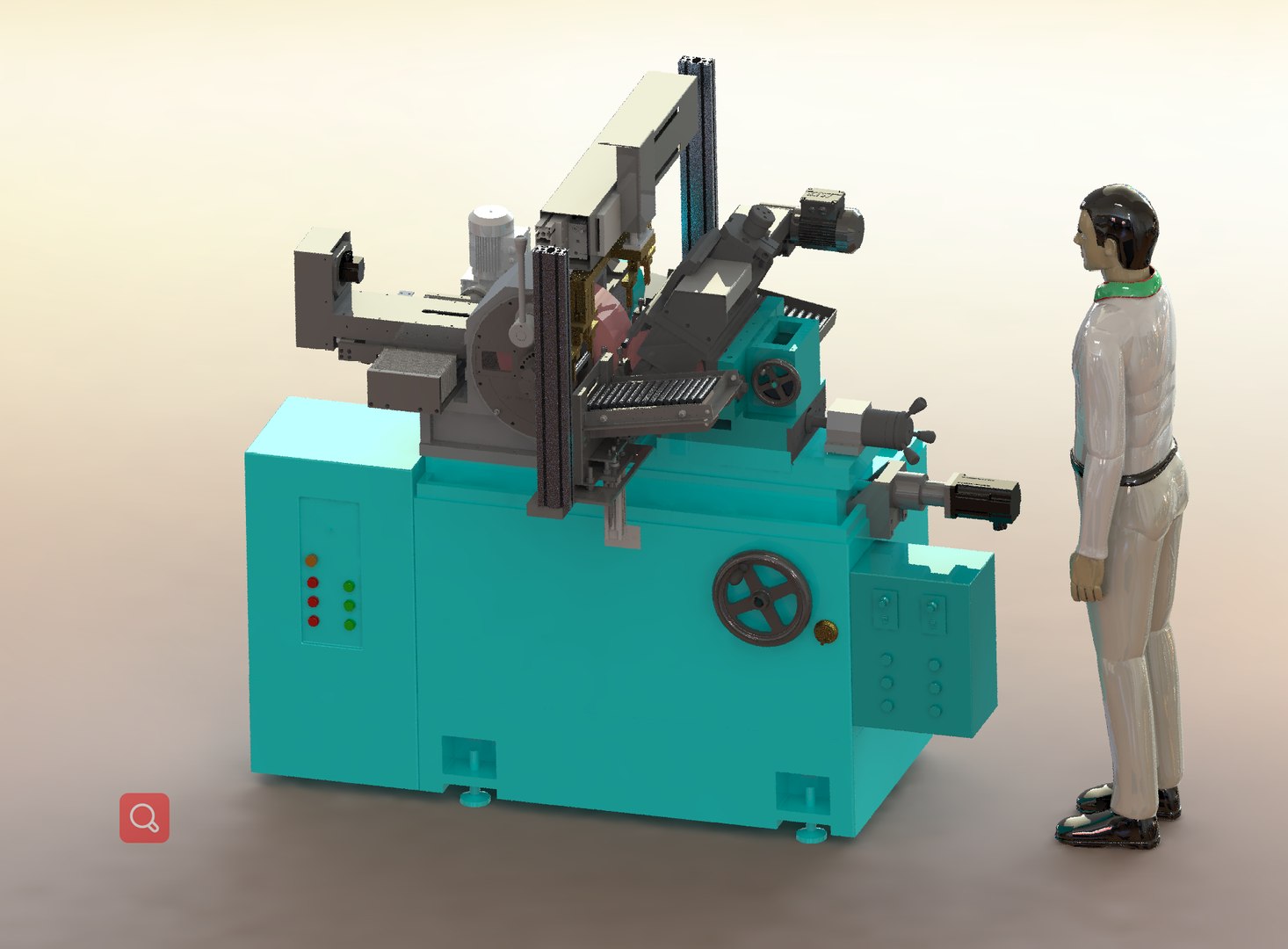 3D Automatic Loading Centerless Grinding Model - TurboSquid 1305313