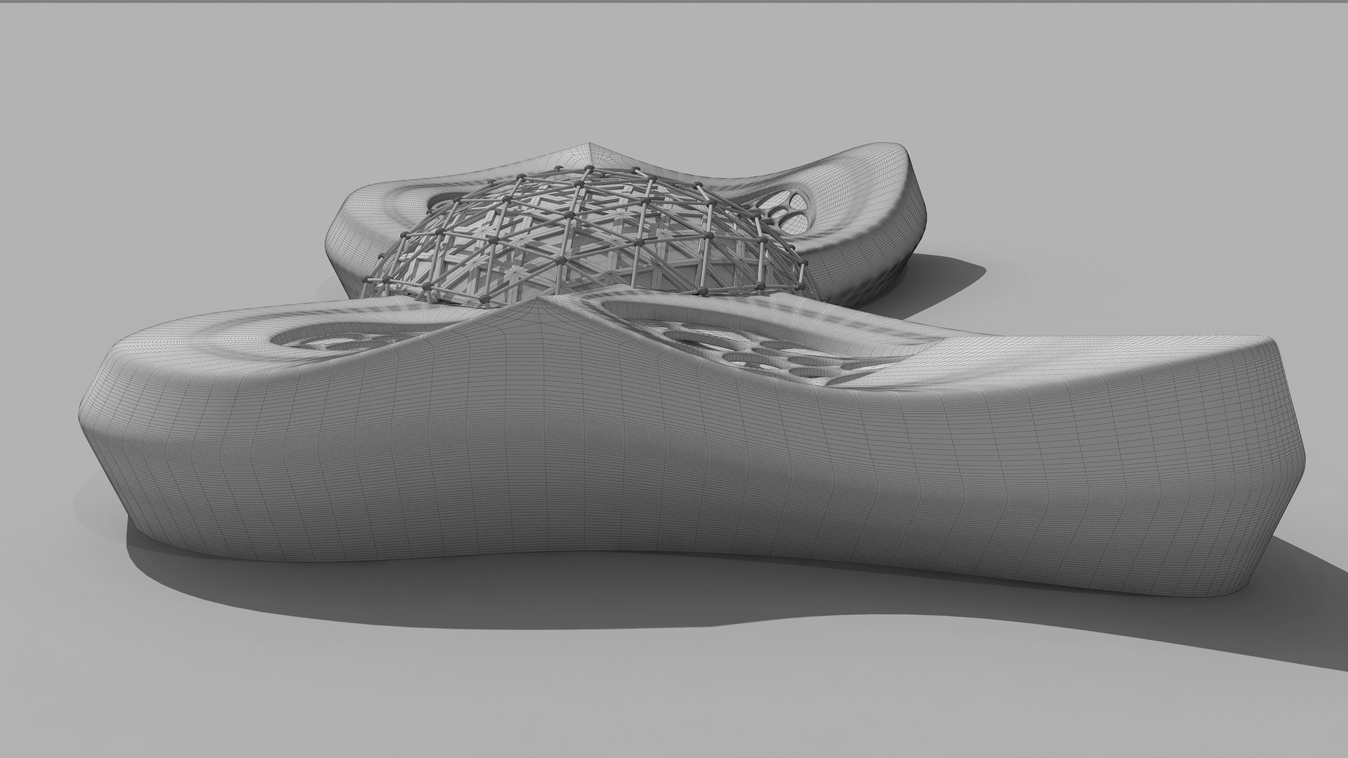 3D Model 0091 - Organic Building - TurboSquid 2235784