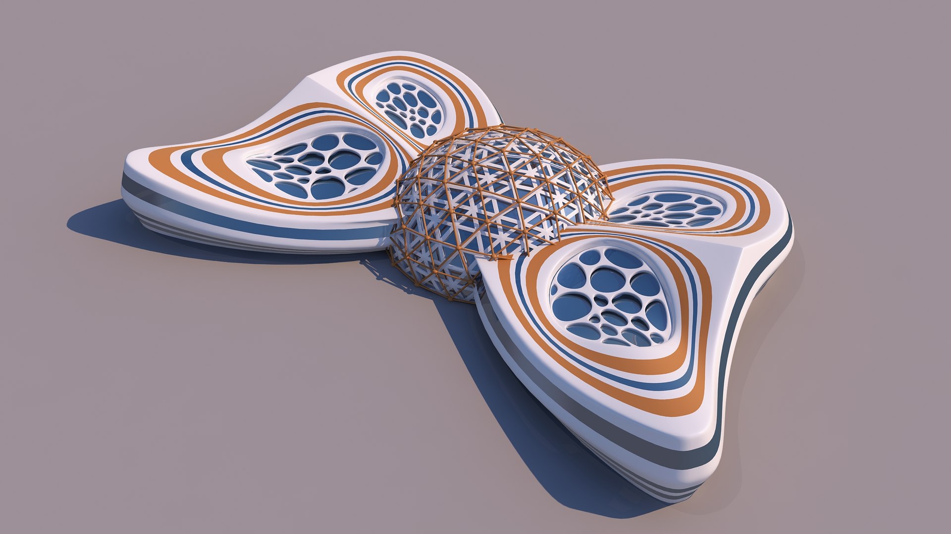 3D Model 0091 - Organic Building - TurboSquid 2235784