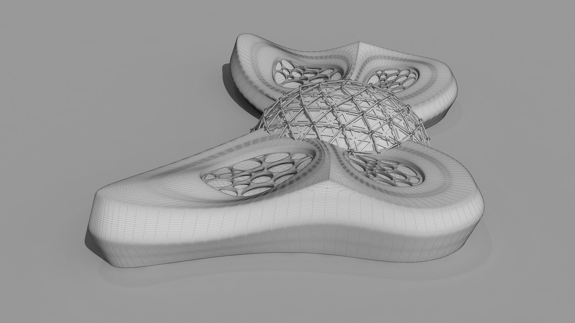 3D Model 0091 - Organic Building - TurboSquid 2235784