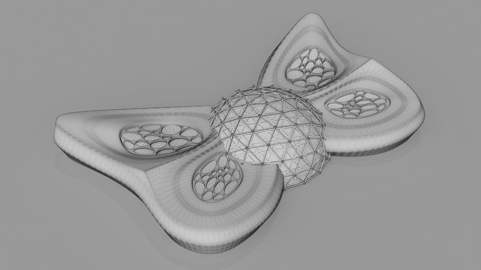 3D Model 0091 - Organic Building - TurboSquid 2235784