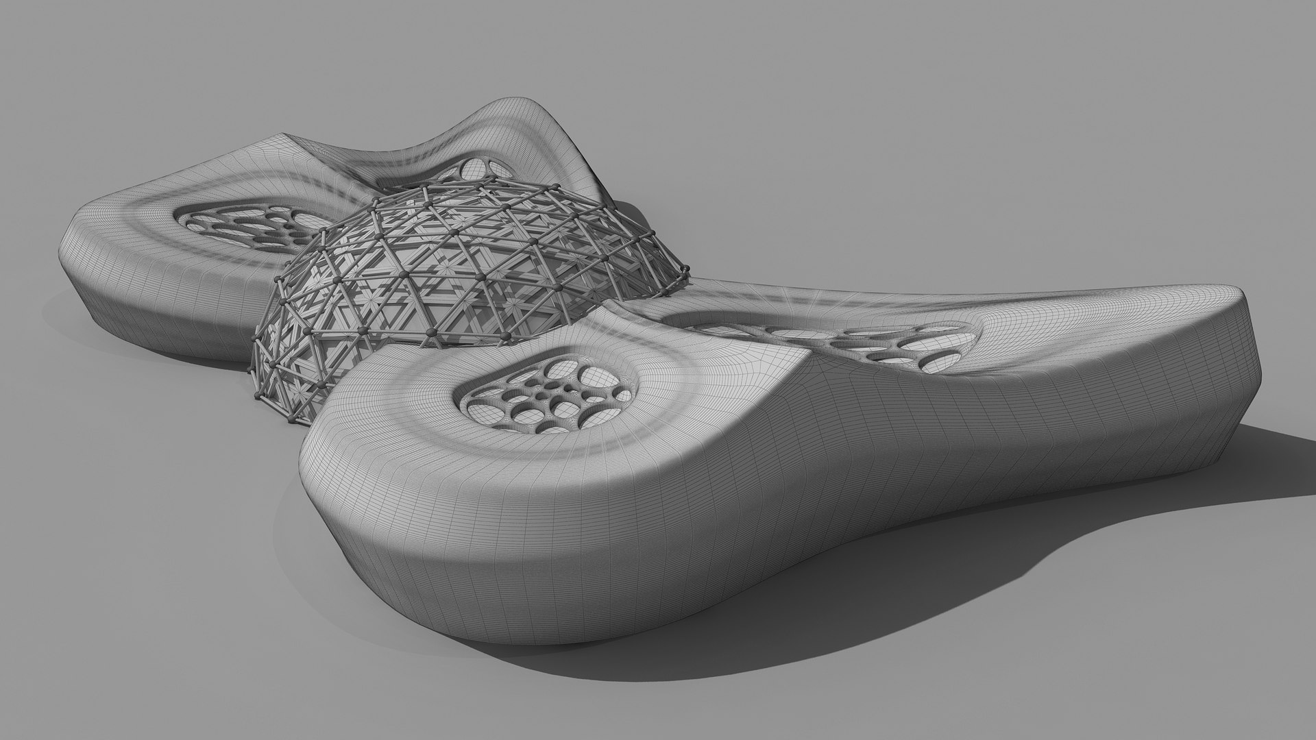 3D Model 0091 - Organic Building - TurboSquid 2235784