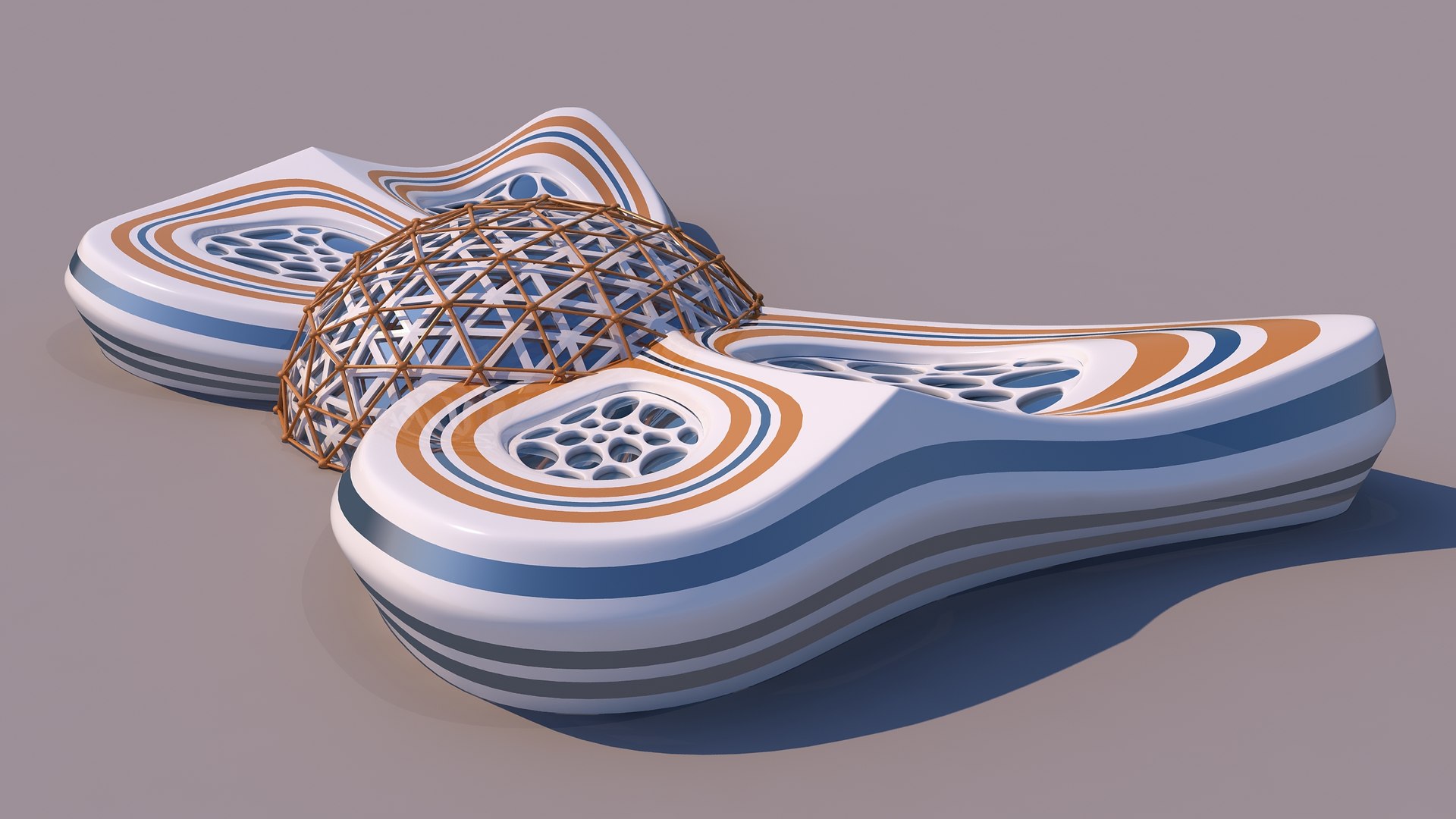 3D Model 0091 - Organic Building - TurboSquid 2235784