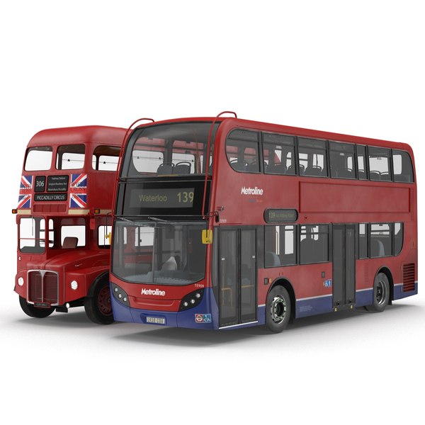 london buses bus 3d model