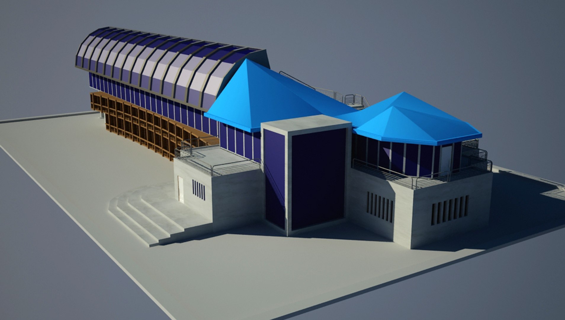 Maya Ticket Building