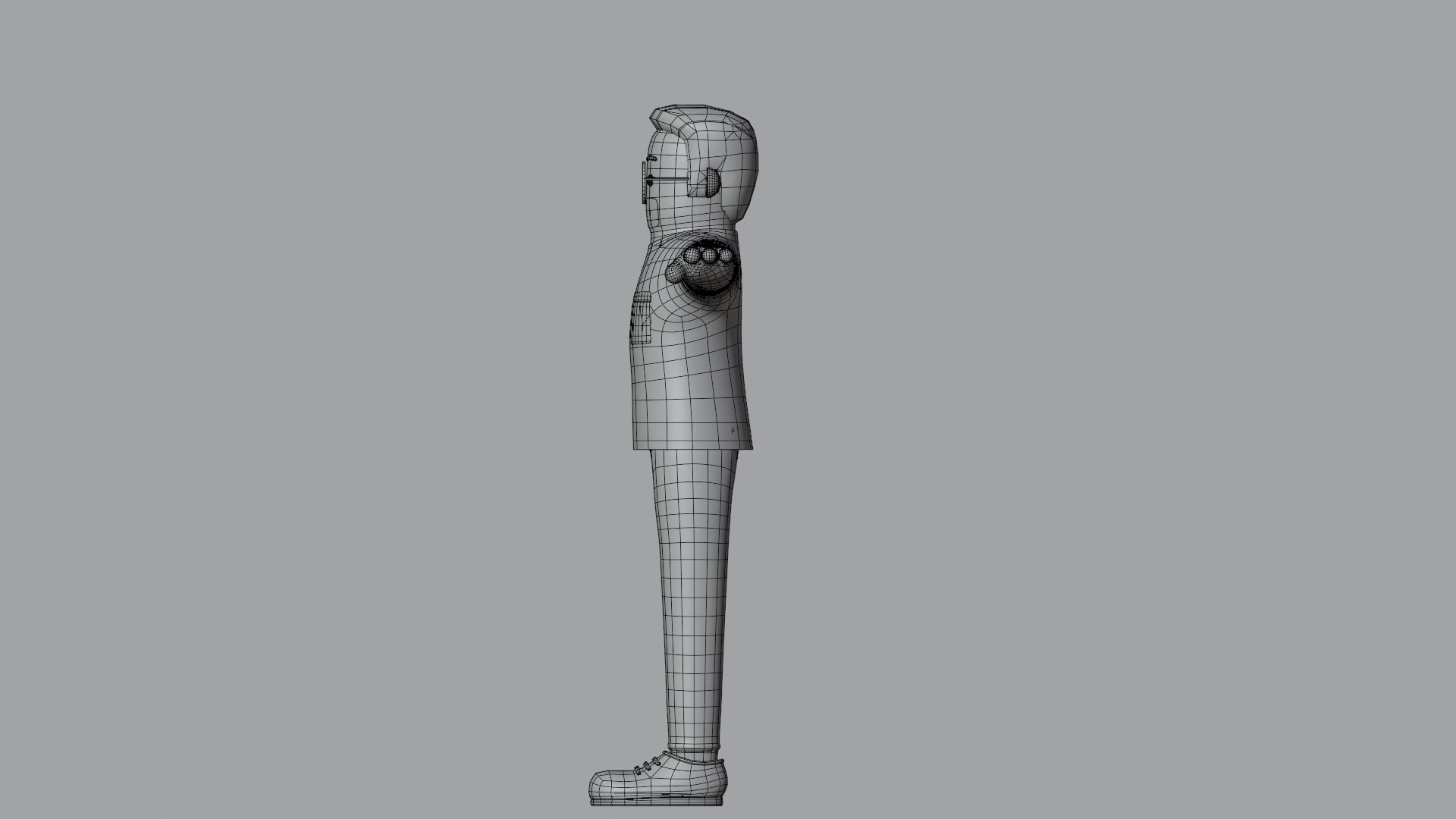 3D Minimal Simple Man Cartoon Character model - TurboSquid 1771034