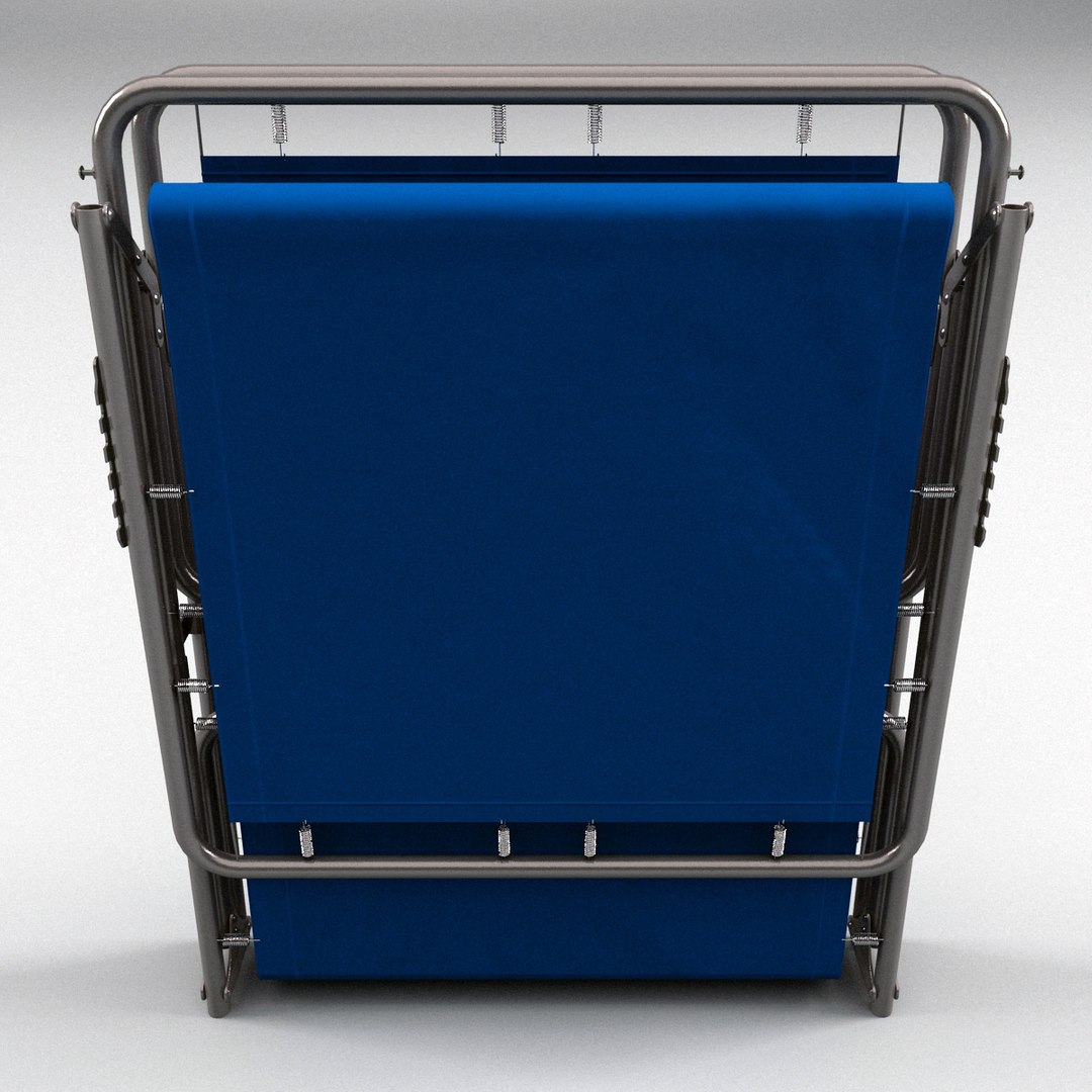 Folding Cot 3d Obj