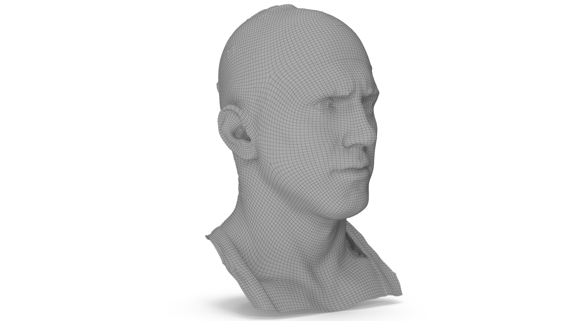 3D Mike Human Head Inner - TurboSquid 1620346