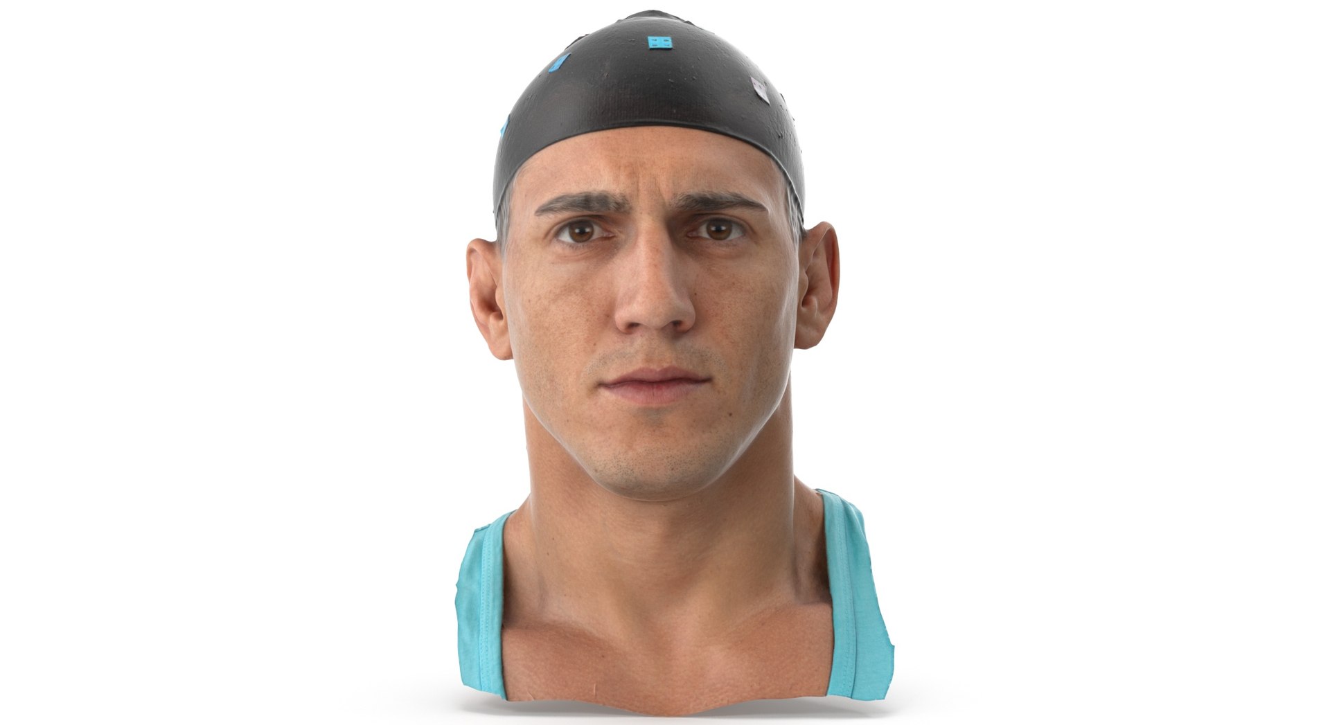 3D Mike Human Head Inner - TurboSquid 1620346