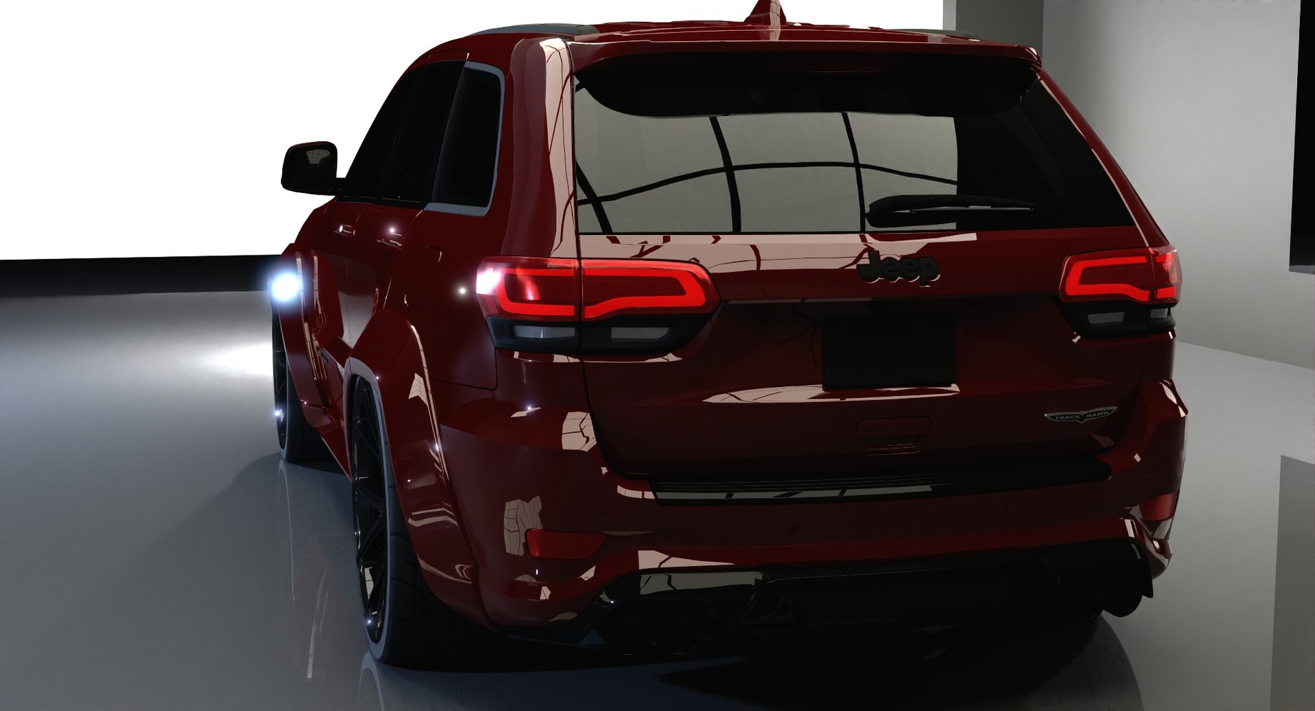 3D модель Jeep Grand Cherokee TrackHaw Bodykit 2023 - TurboSquid 2071943