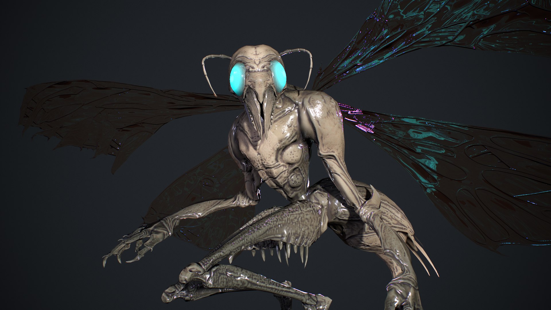 Insect Creature 3 3D - TurboSquid 1981122