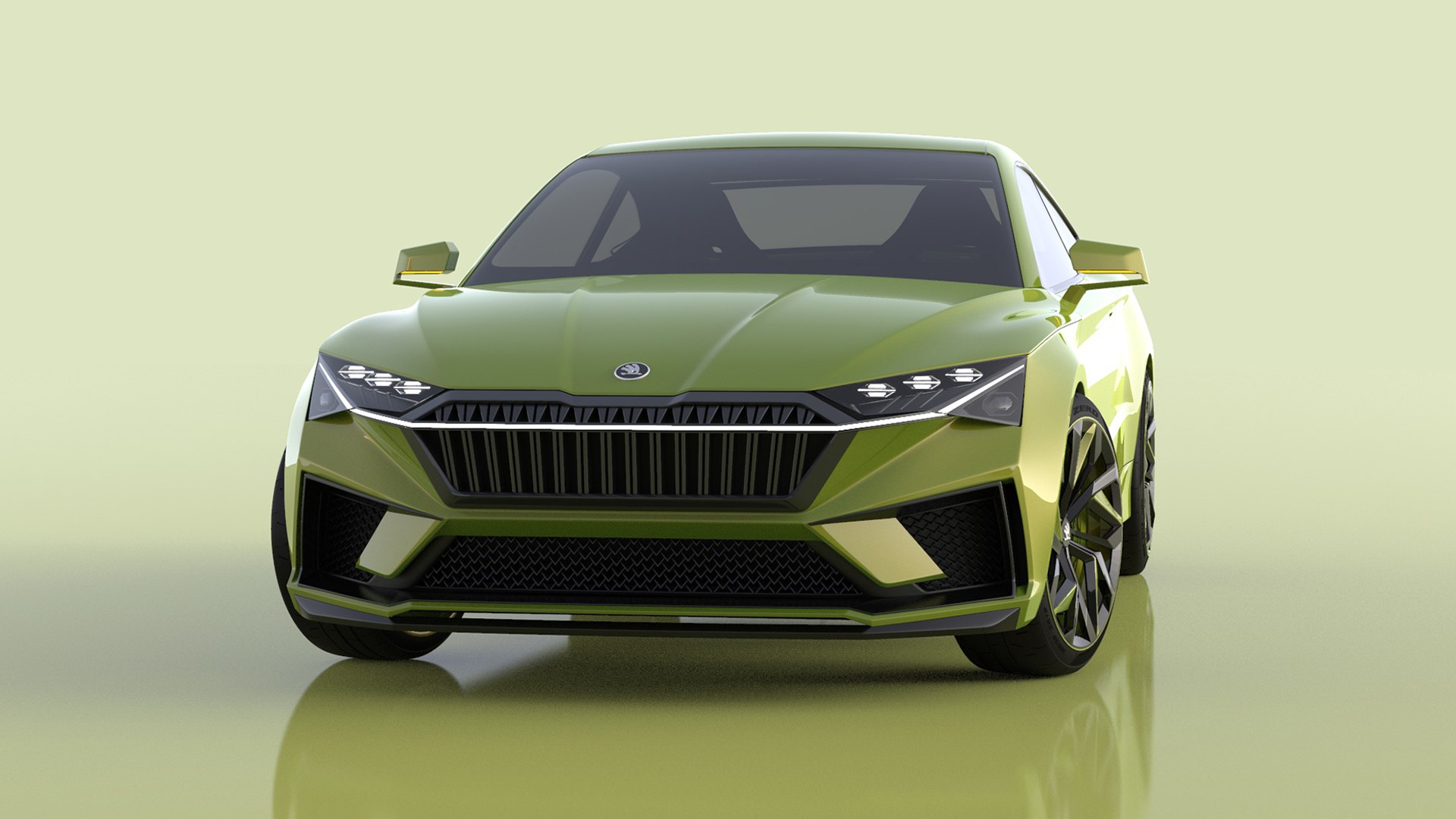 3D Skoda Coupe Model - TurboSquid 1849853