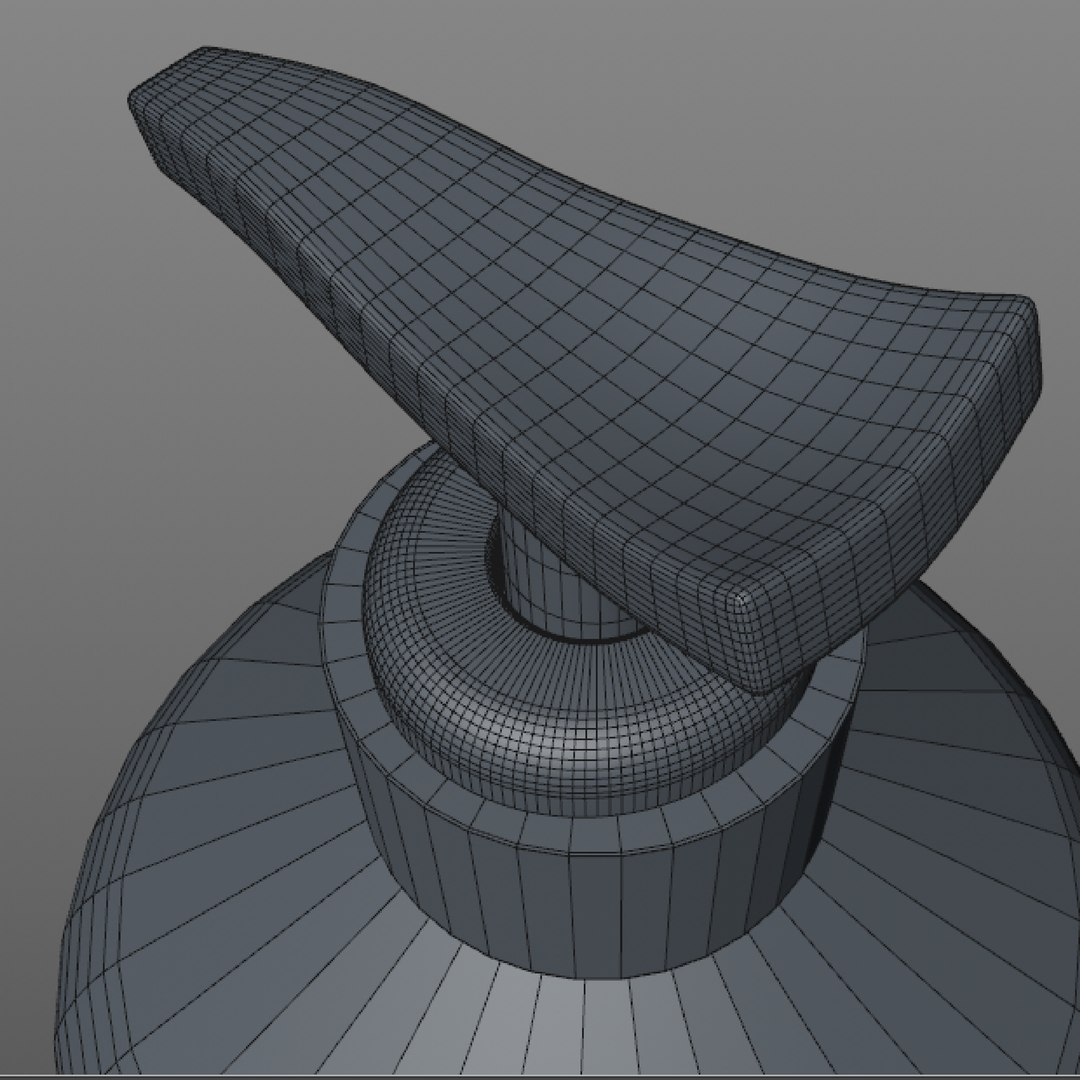 3D bottle shampoo cosmetic model - TurboSquid 1384347