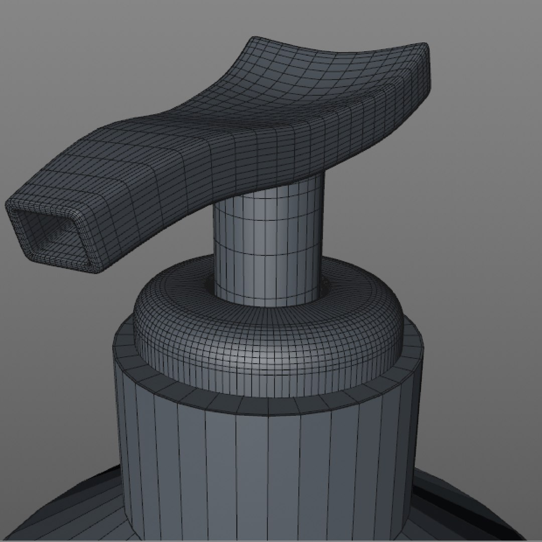 3D bottle shampoo cosmetic model - TurboSquid 1384347