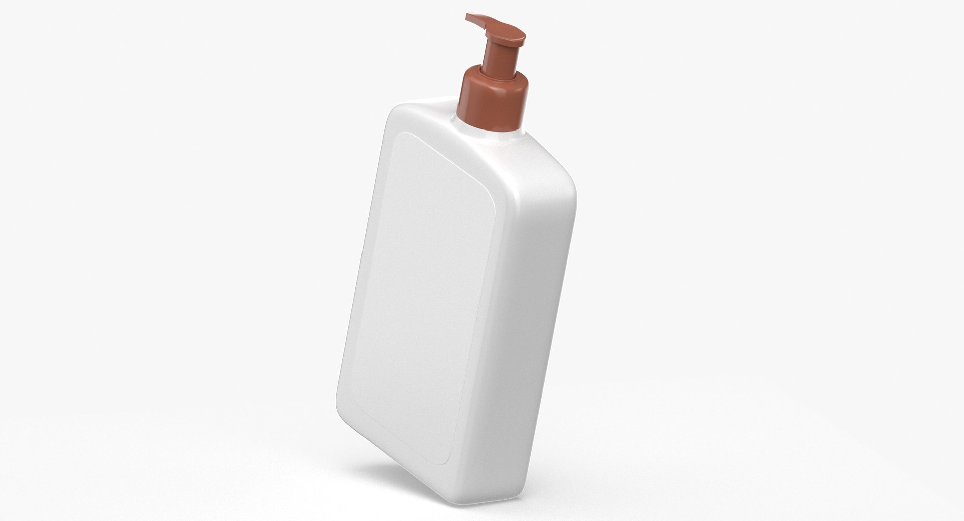 3D Moisturizing Lotion Container Type 01 Blank and Generic Label ...