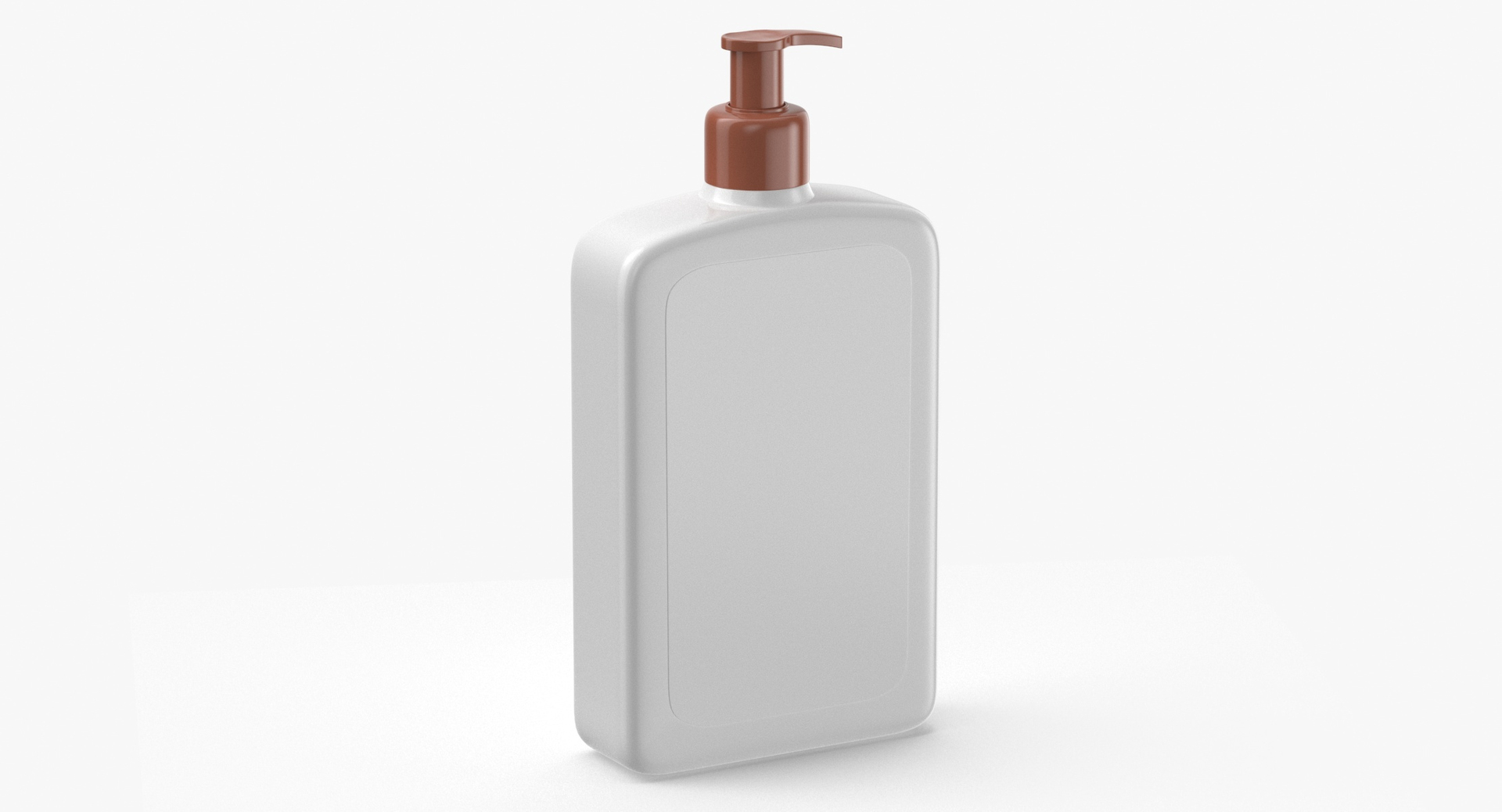 3D Moisturizing Lotion Container Type 01 Blank And Generic Label ...