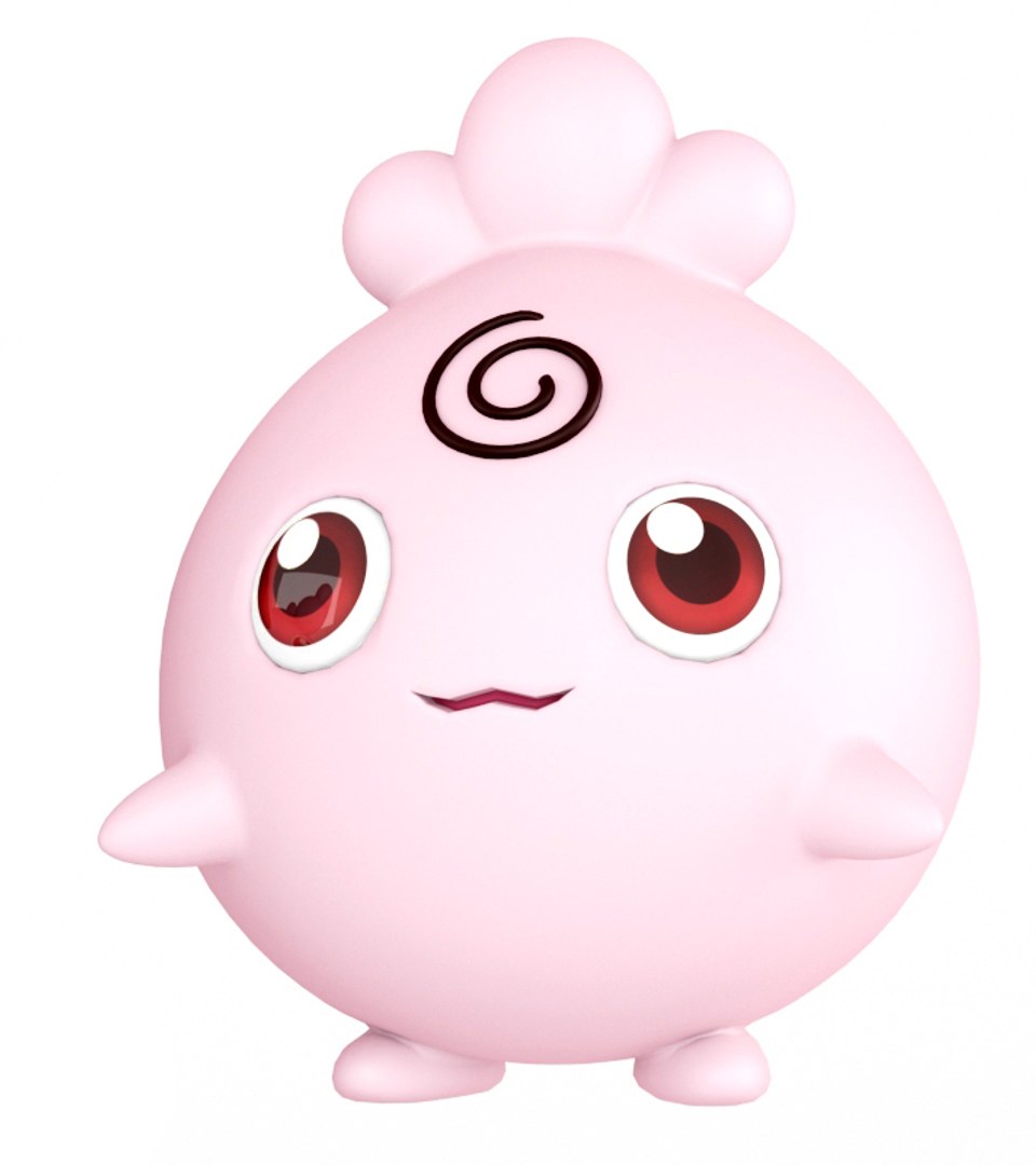 3D Pokemon Igglybuff - Jigglypuff - TurboSquid 1198696