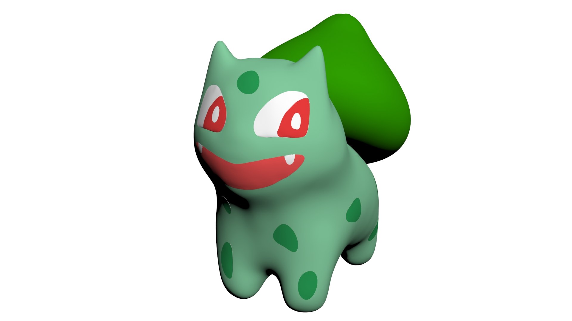 Bulbasaur Zbrush Realidad Aumentada 3d Model