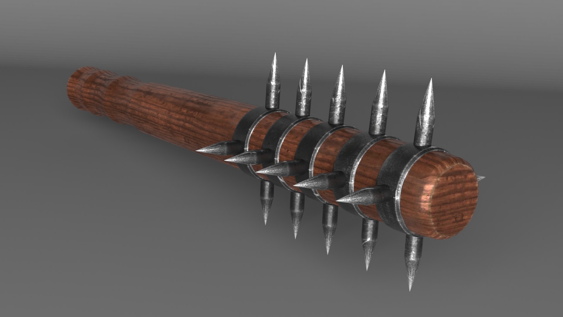 Medieval War Club 3D Model - TurboSquid 1375538