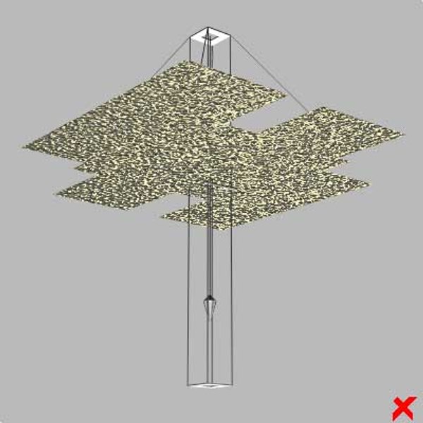 lamp hanging 3d max