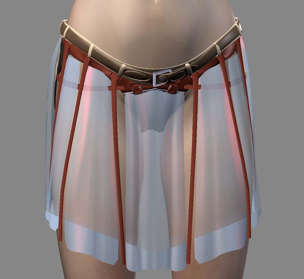 Female Clean Mesh 3d 3ds