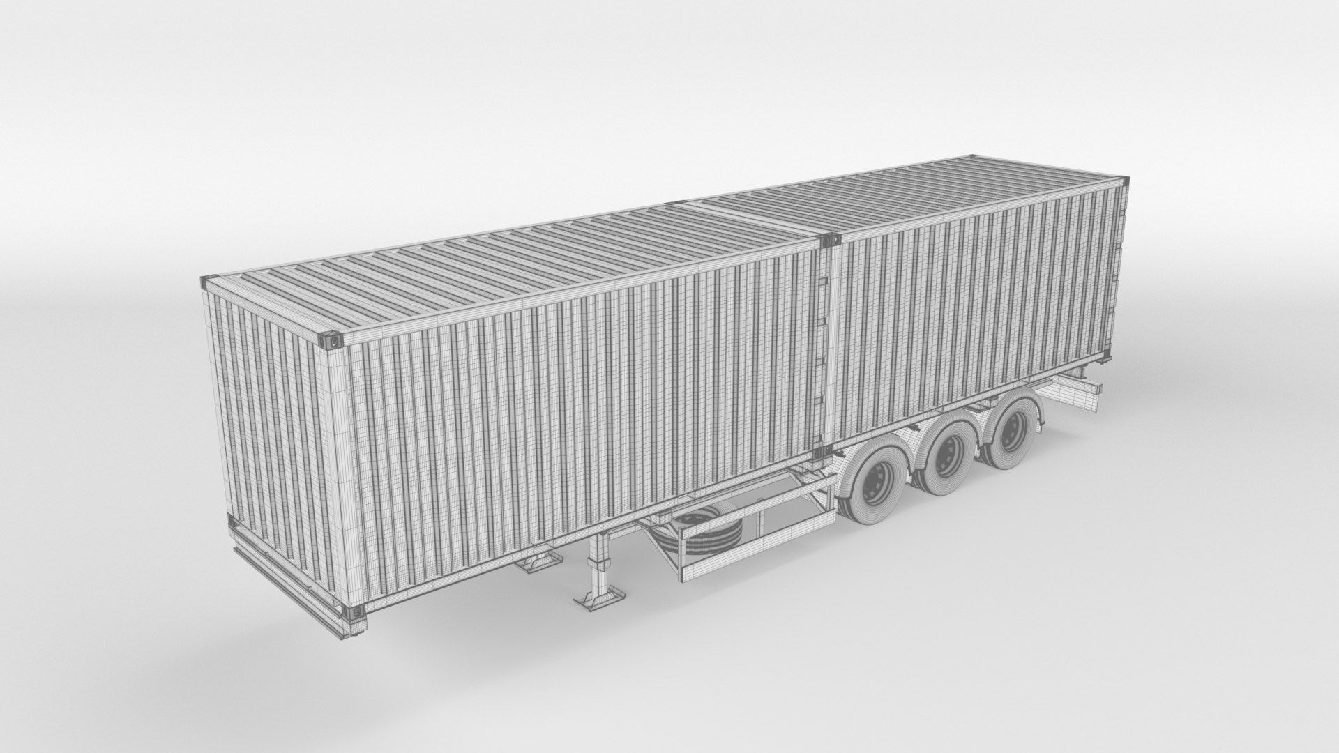 3D Container Model - TurboSquid 1967983