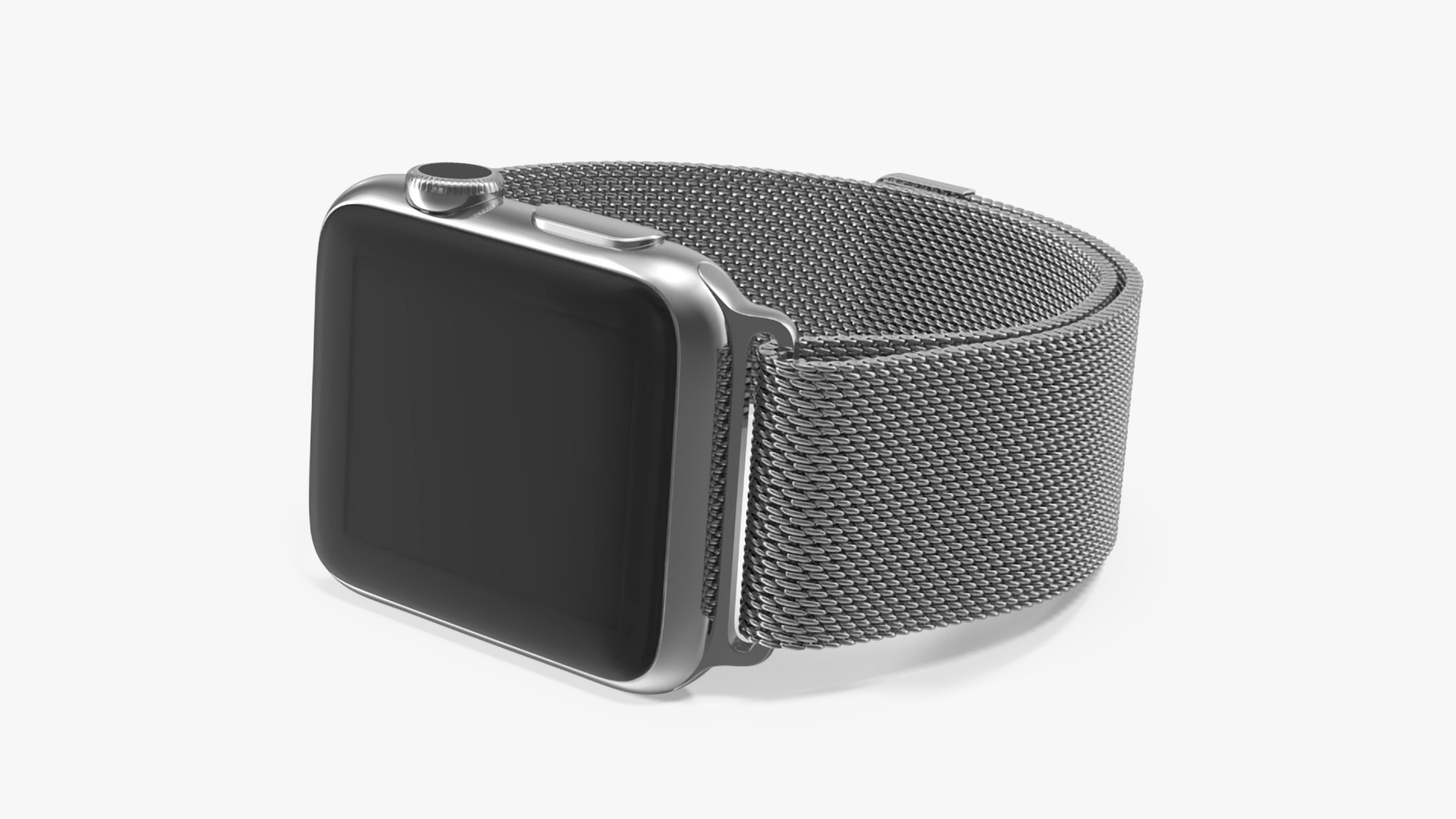 3D Model Apple Watch With Mesh Band - TurboSquid 2201925