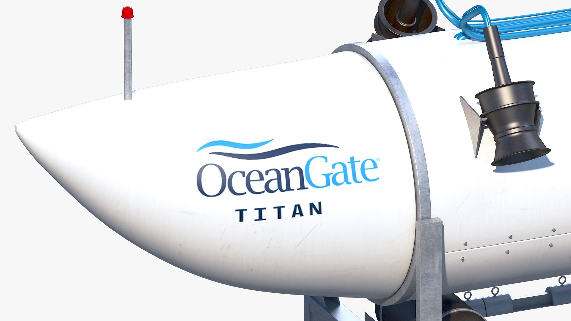 3D Submarine OceanGate Titan - TurboSquid 1817138