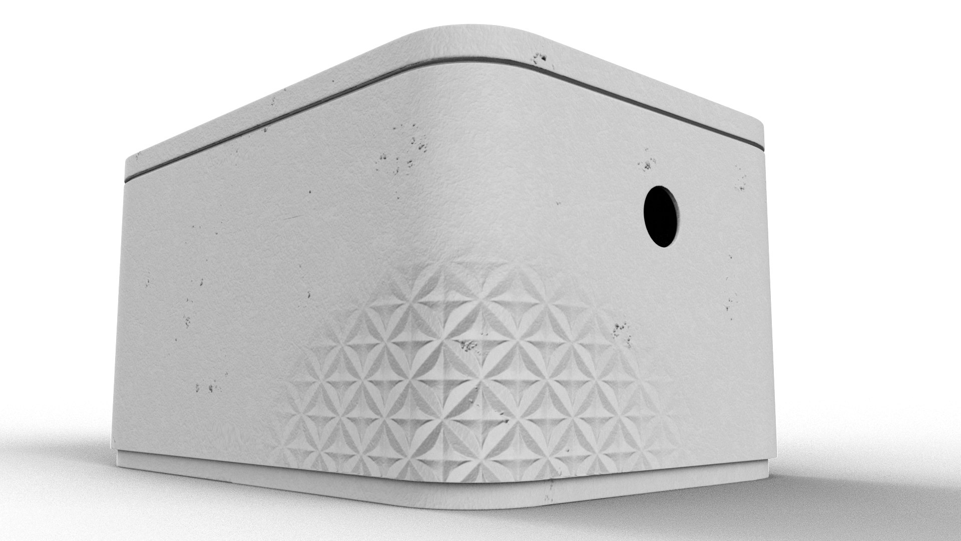 3D Box Storage Concrete - TurboSquid 1674587