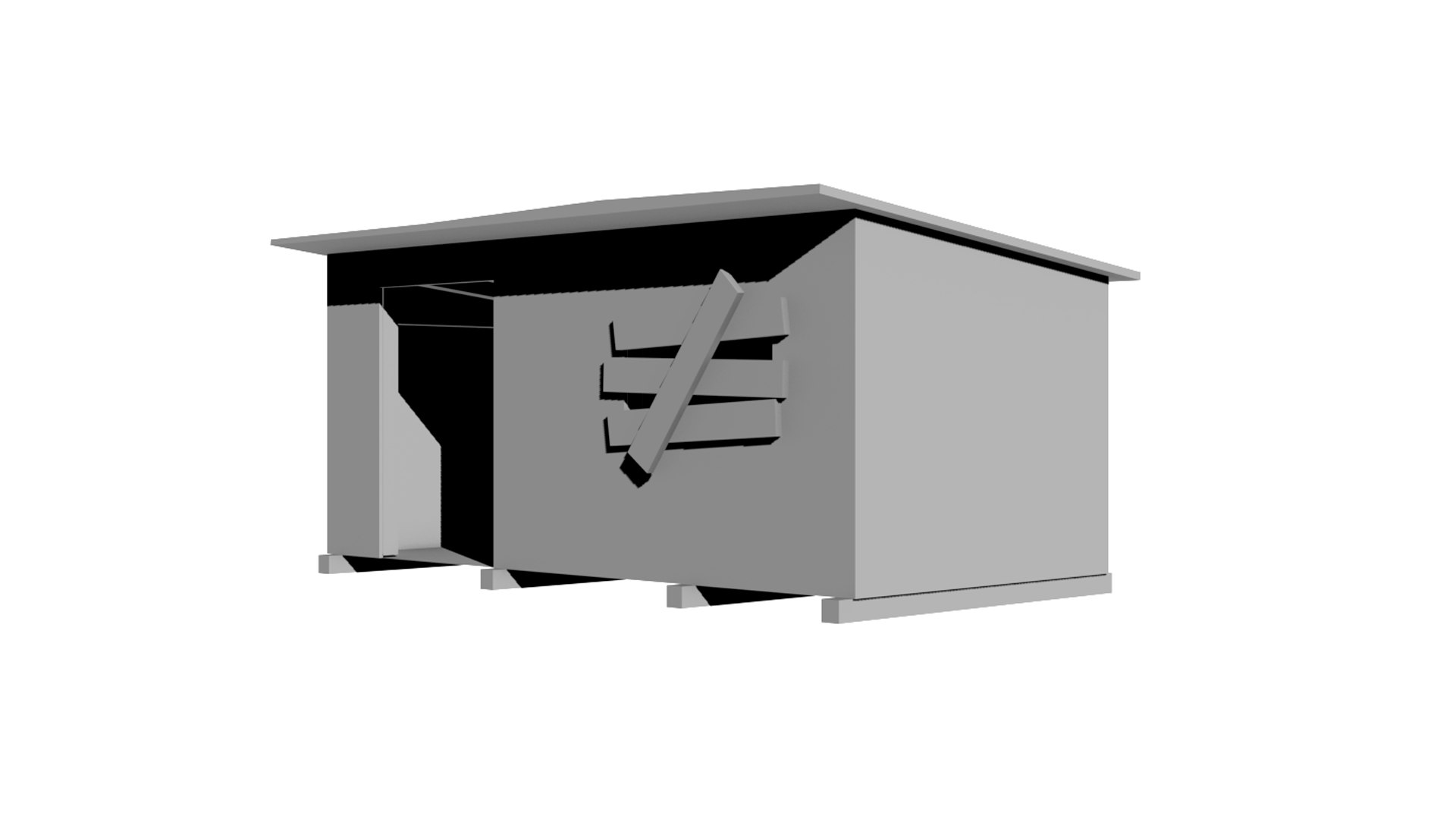 Barn 3D Model - TurboSquid 880055