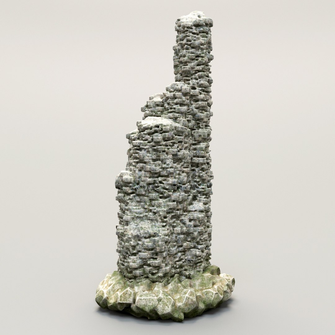 Stone Rock 3d Max