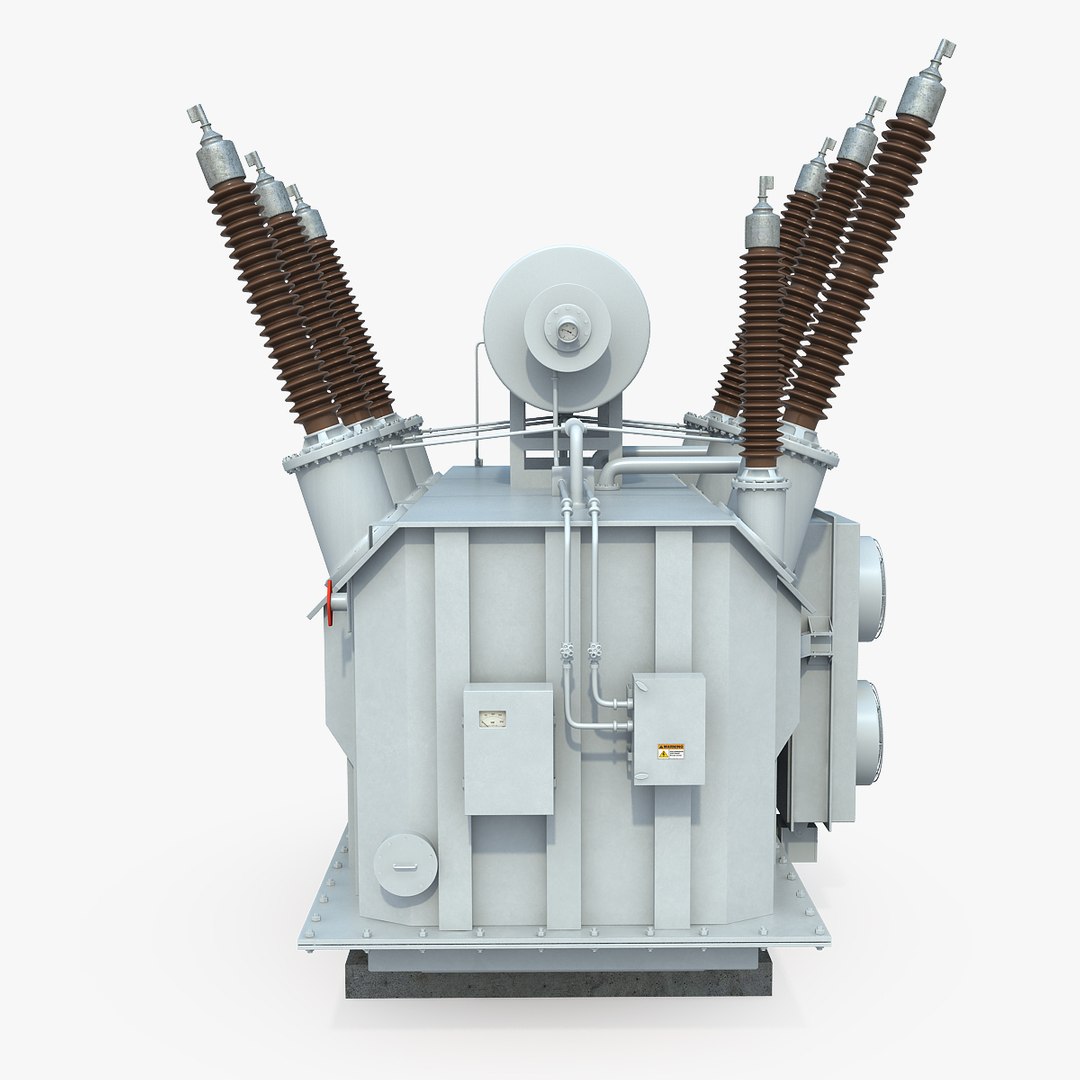 3d Power Transformer Model
