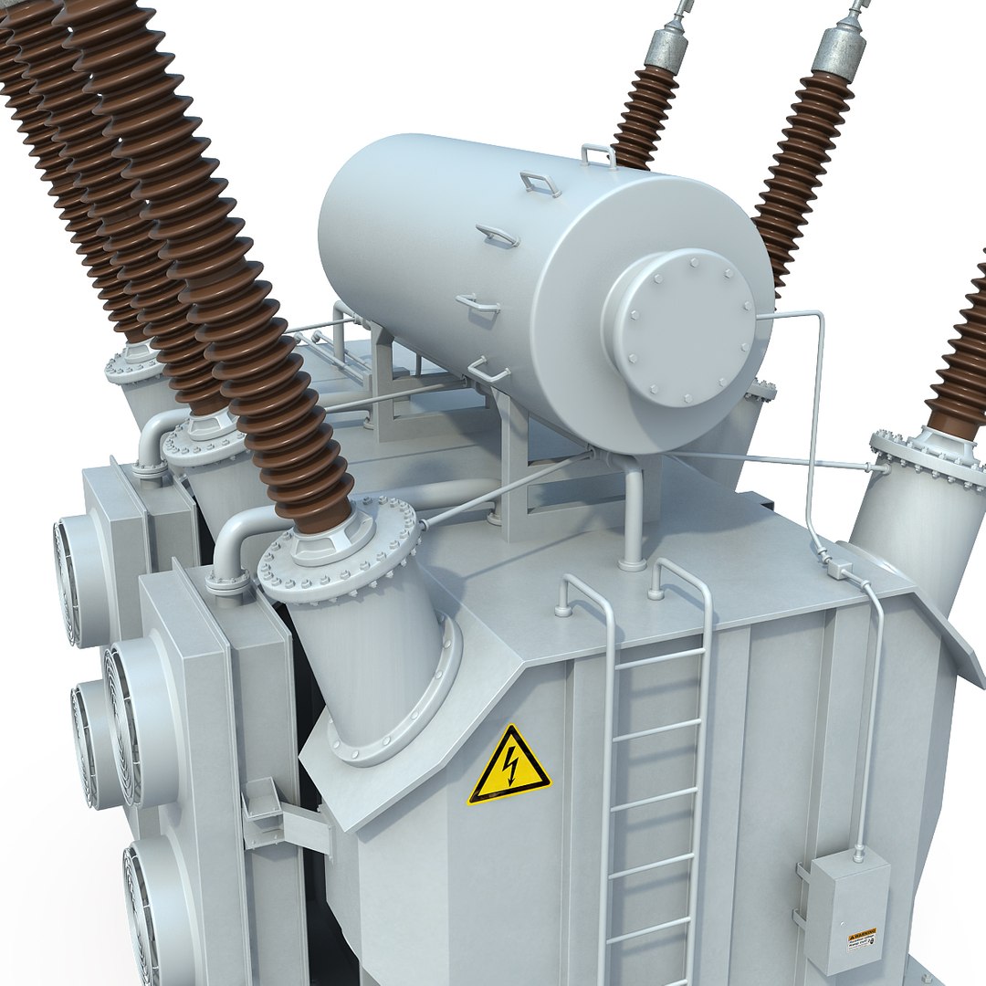 3d Power Transformer Model