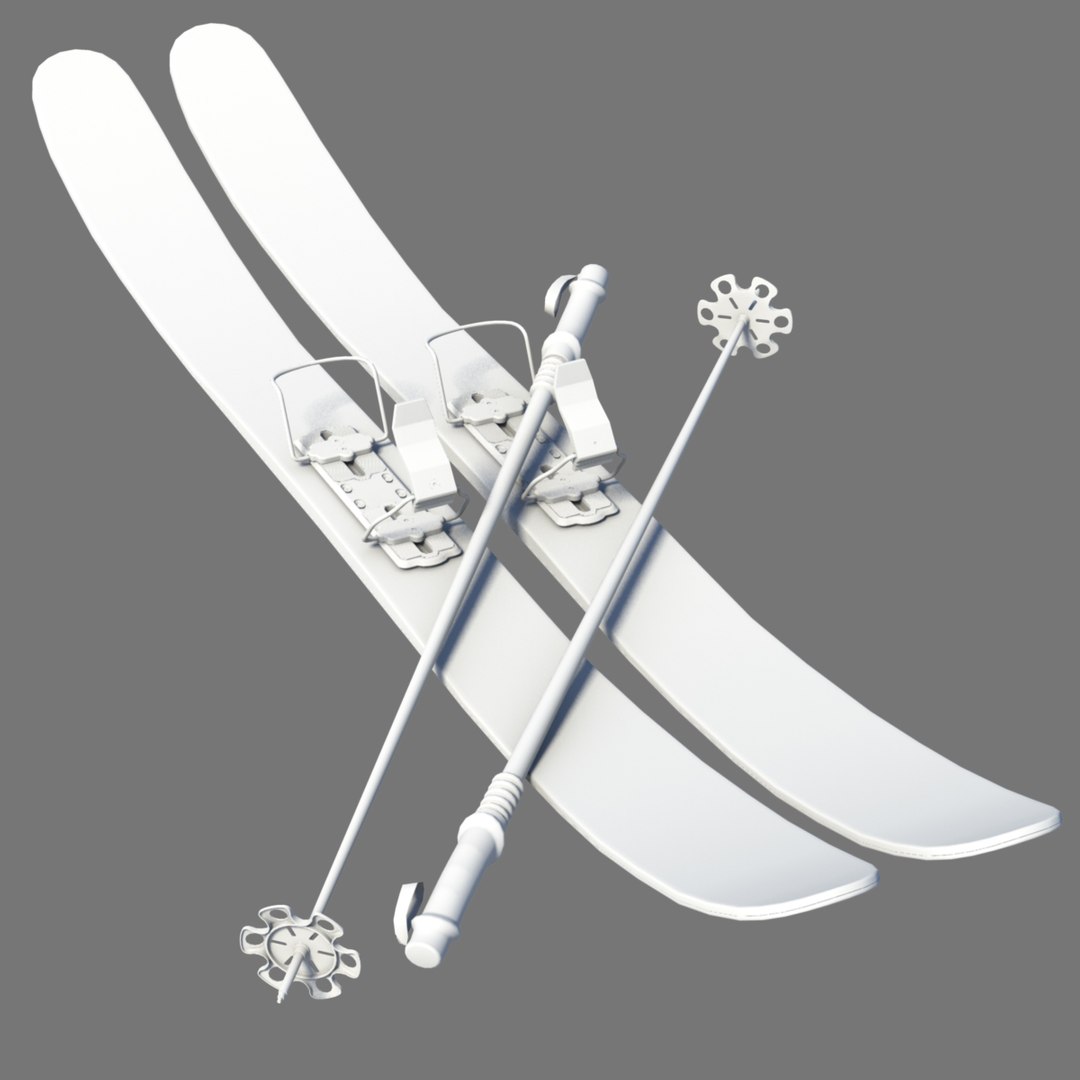 3d Model Of Ski Board