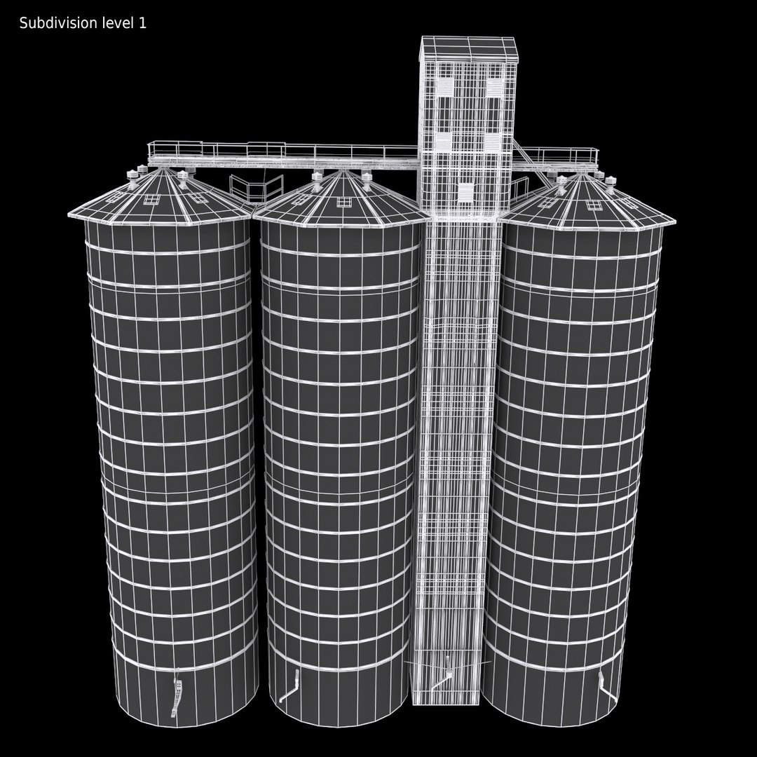 3d Grain Elevator