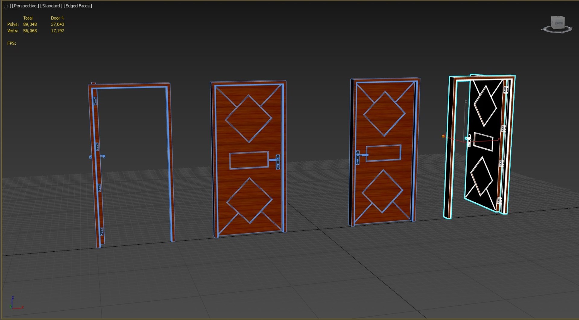 3D Door Design 71 - TurboSquid 2213932