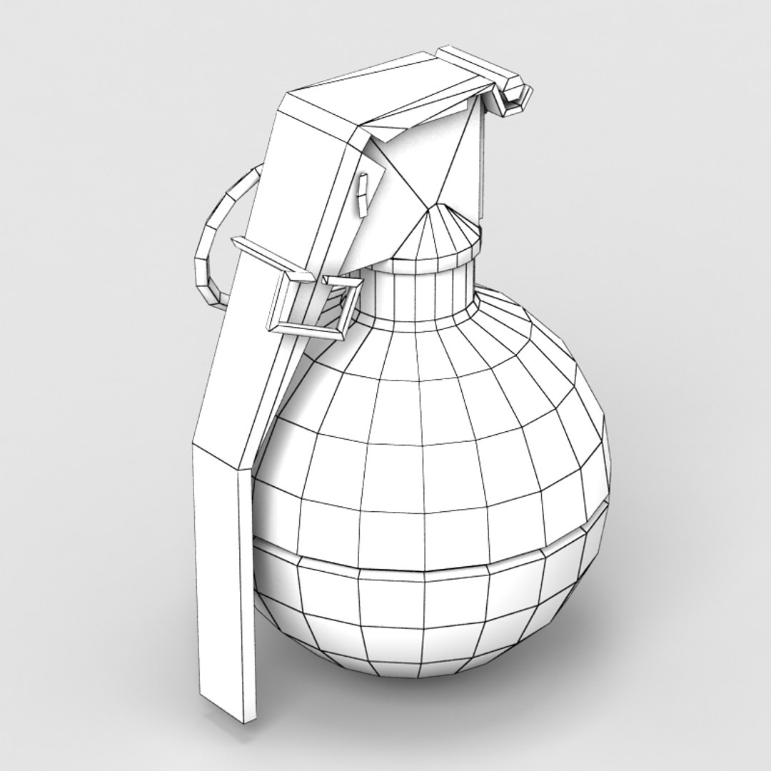 Grenade 3d Model