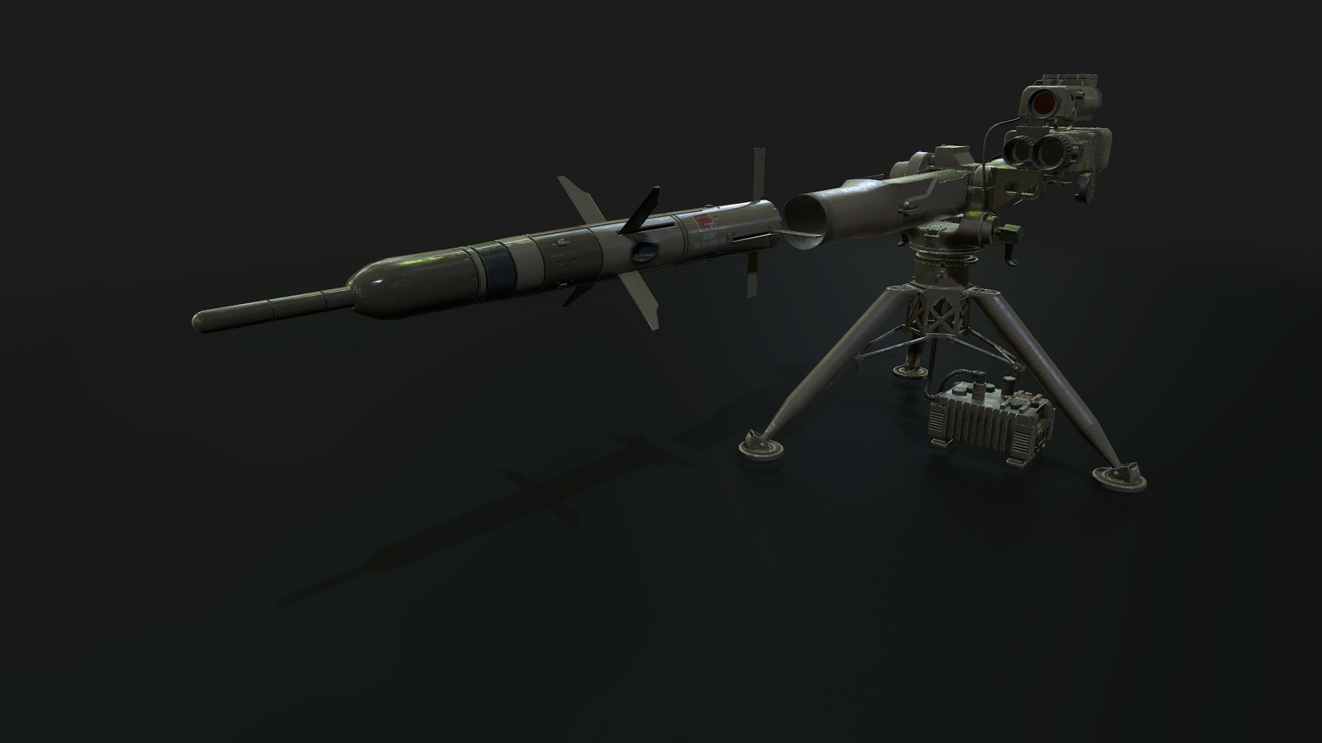 3D BGM-71 TOW - TurboSquid 2379863
