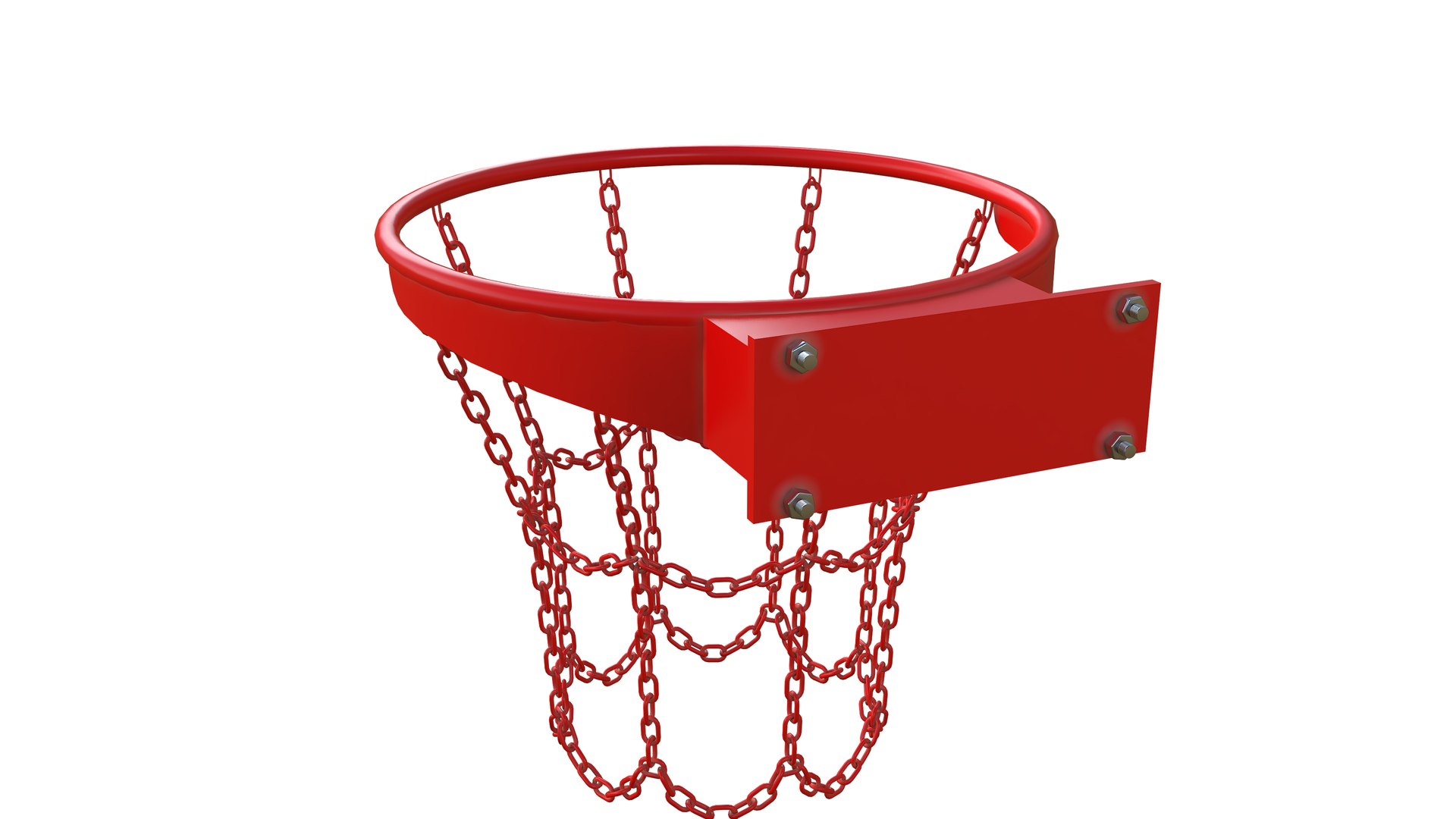 Street Basketball Rim 3D Model - TurboSquid 2268611