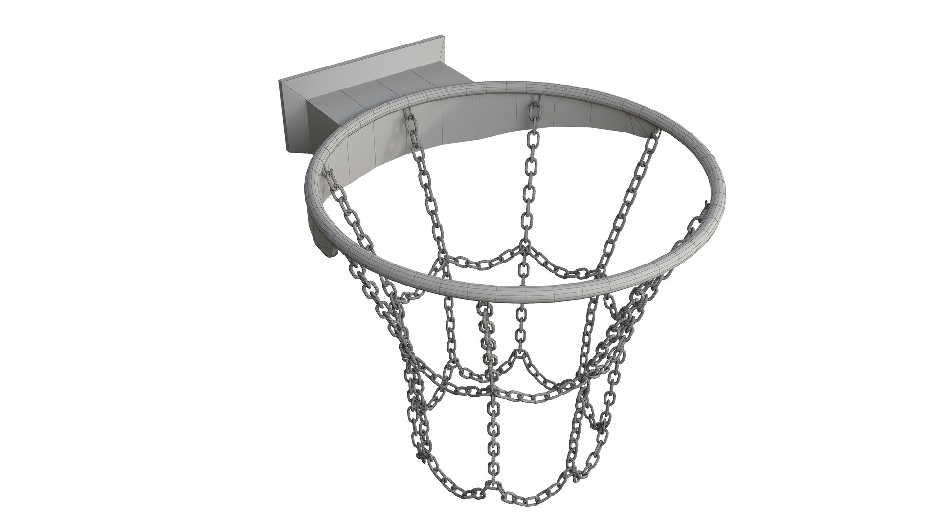 Street Basketball Rim 3D Model - TurboSquid 2268611