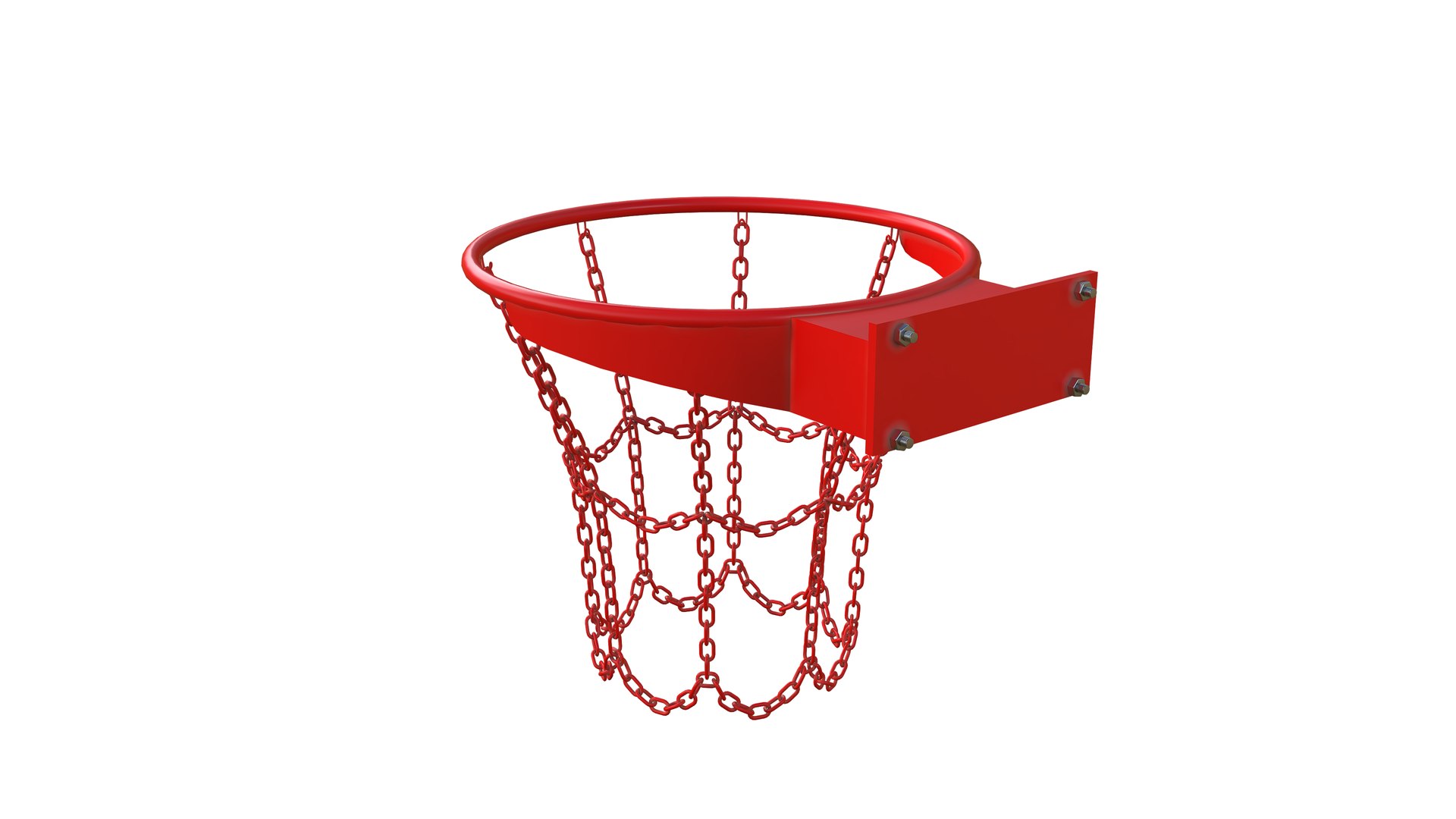 Street Basketball Rim 3D Model - TurboSquid 2268611