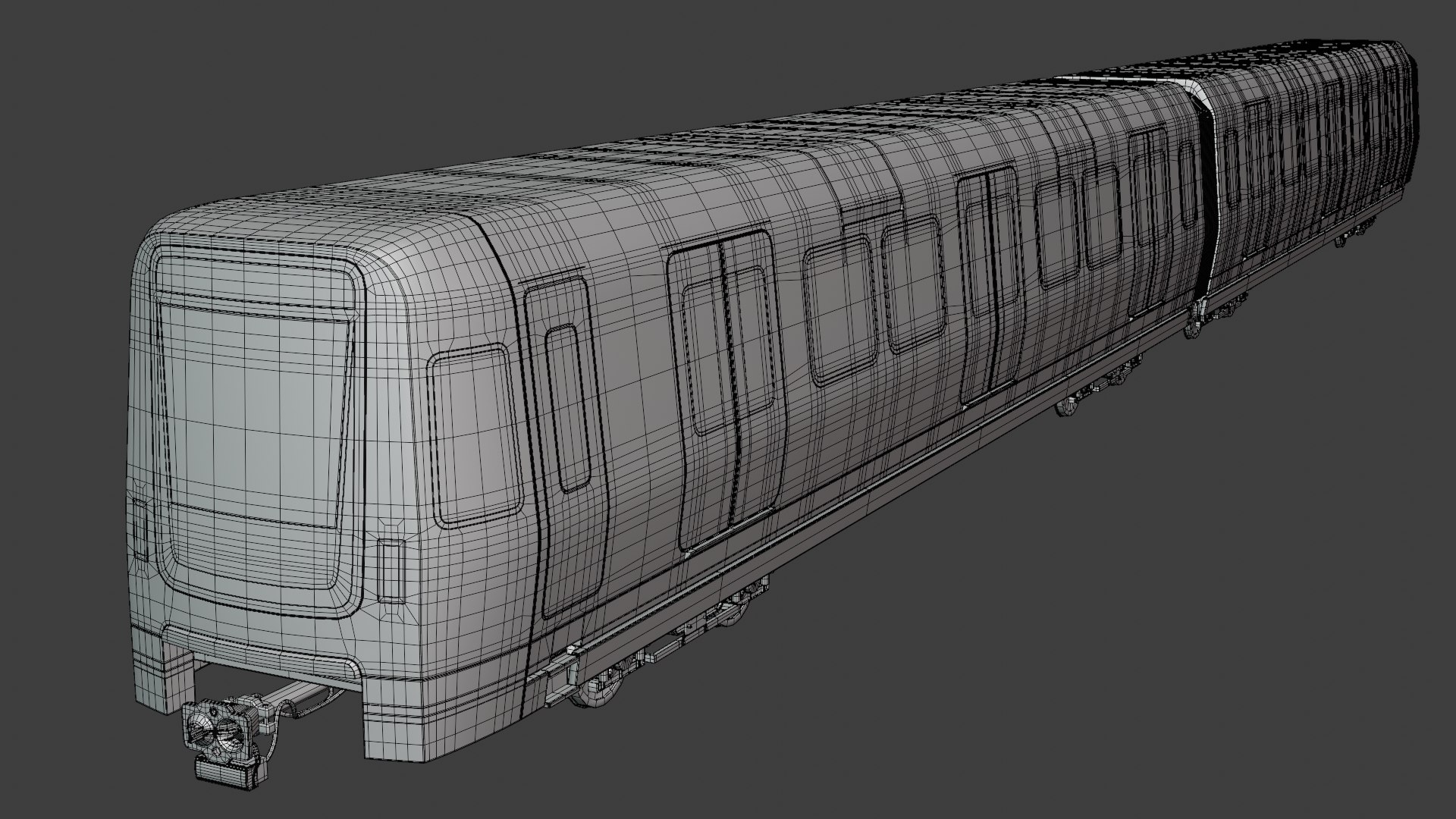 Stockholm Metro Train 3D Model - TurboSquid 2128659