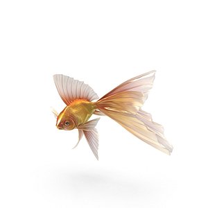 Fish gold fantasy model - TurboSquid 1311945