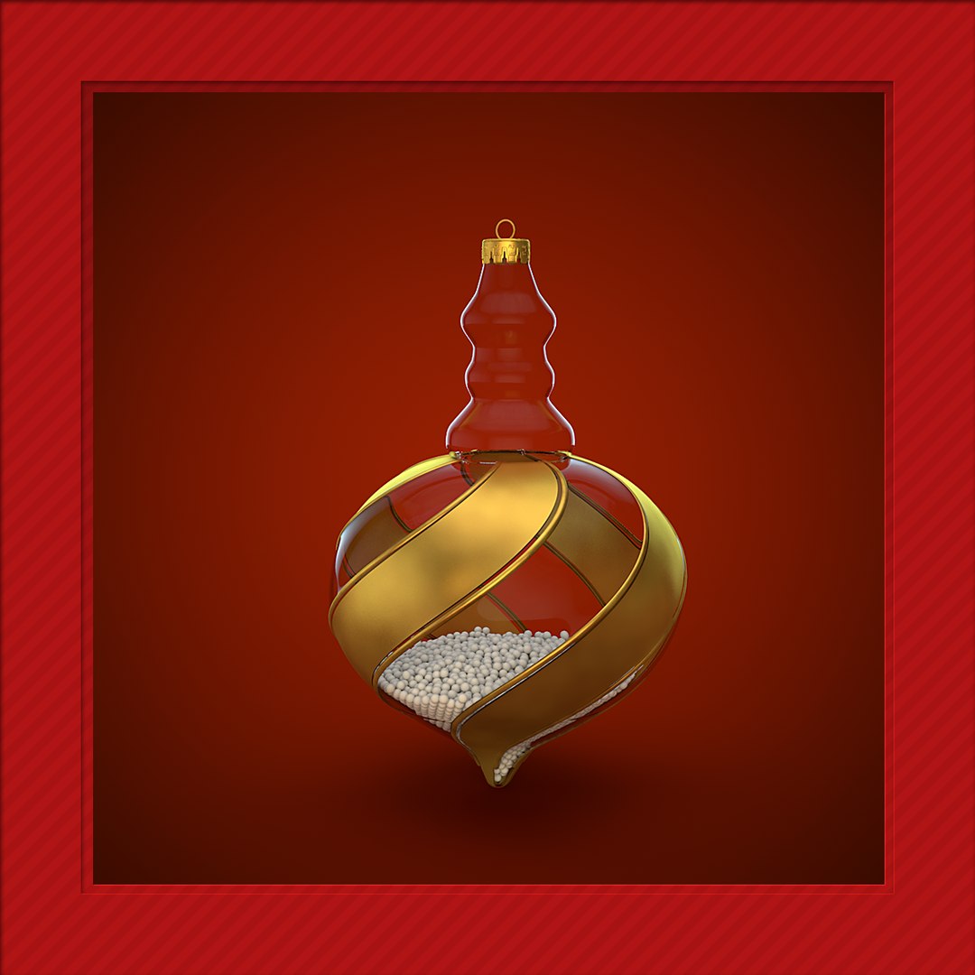 C4d Christmas Decoration