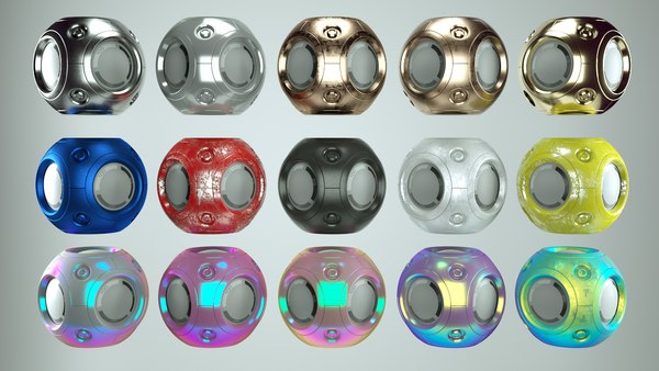 modelo 3d Octane Render Pack 15 textura de materiales realistas ...