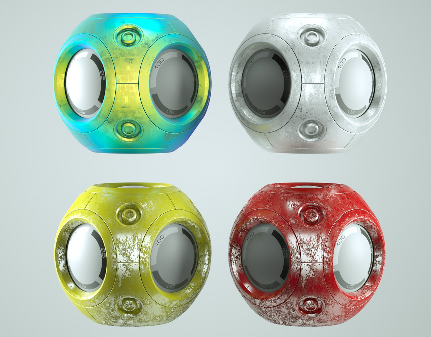 3D Pack 15 Octane Realistic Model - TurboSquid 1629144