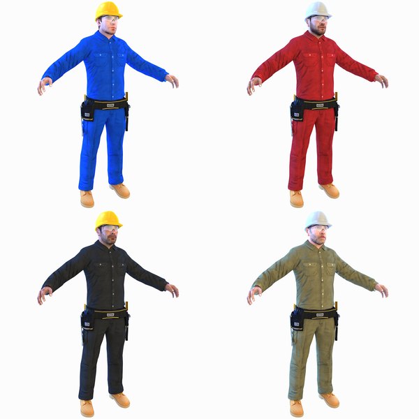 Construction Worker 3D Models for Download | TurboSquid
